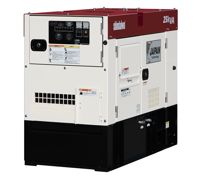DG25MK 400 3 phase 400 50 Hz, Diesel Generator | SHINDAIWA